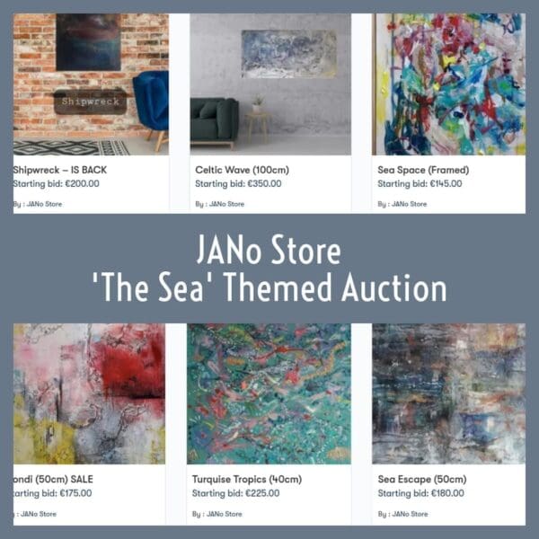 JANo Store, 'The Sea' Themed Auction! | Irish Artmart