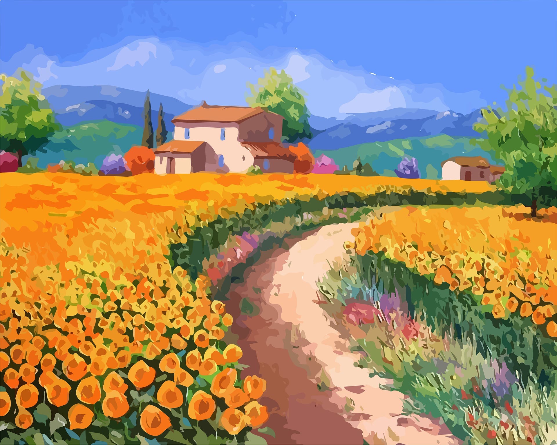 How to Paint Seasonal Landscapes in Acrylic | Irish Artmart
