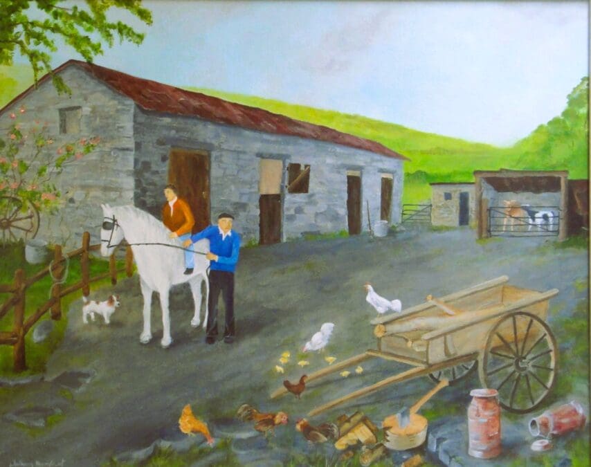 Traditional Irish Farm. | Irish Artmart