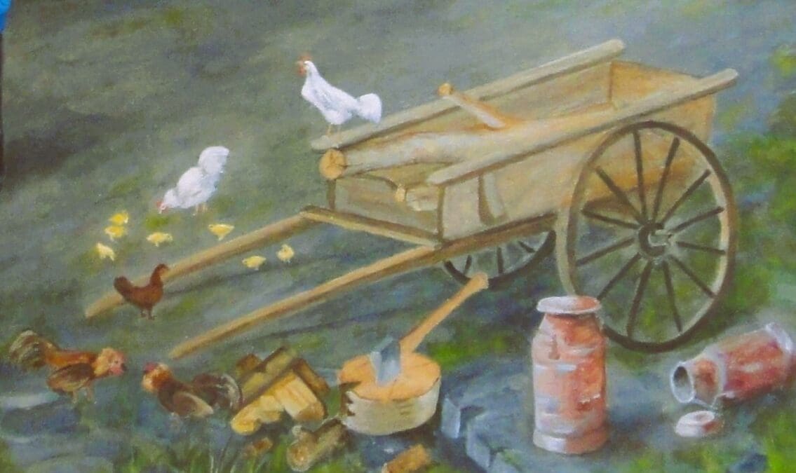 Traditional Irish Farm. | Irish Artmart