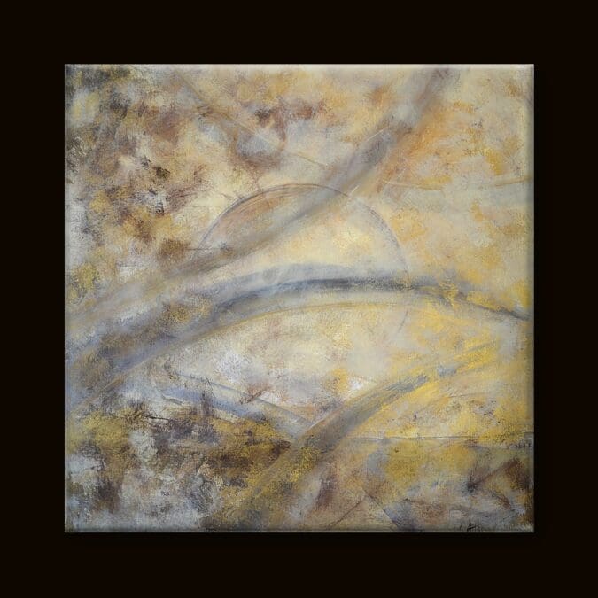 Veil of Silence, acrylic on canvas | Irish Artmart