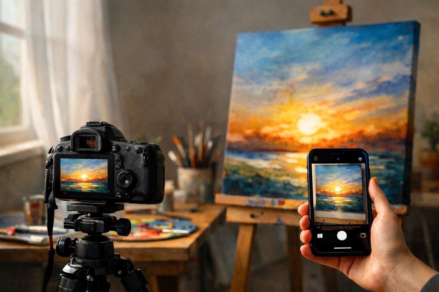 How to Photograph Your Artwork Like a Professional