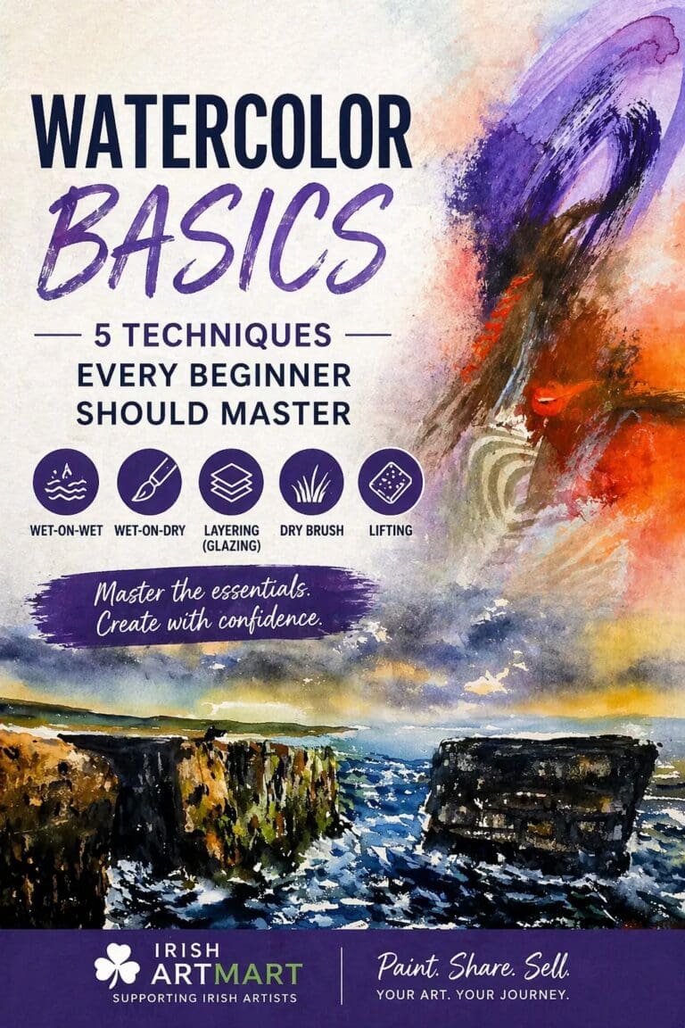 Watercolor Basics: 5 Essential Techniques for Beginners